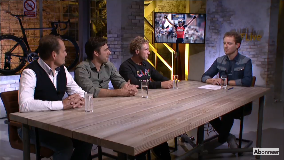 Kijk nu WielerFlits Live met Servais Knaven, Michael Boogerd en Kees ...